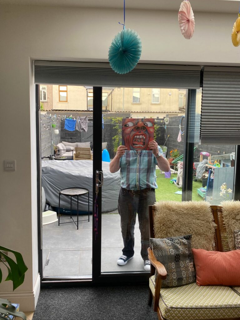 Sleeveface - one or more persons obscuring or augmenting any part of ...